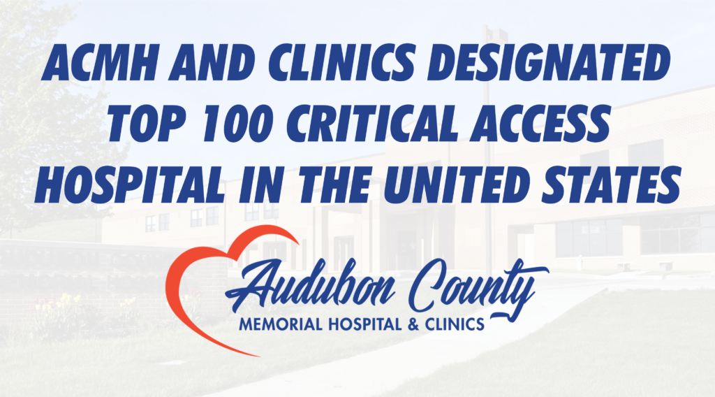 ACMH AND CLINICS DESIGNATED TOP 100 CRITICAL ACCESS HOSPITAL IN THE ...