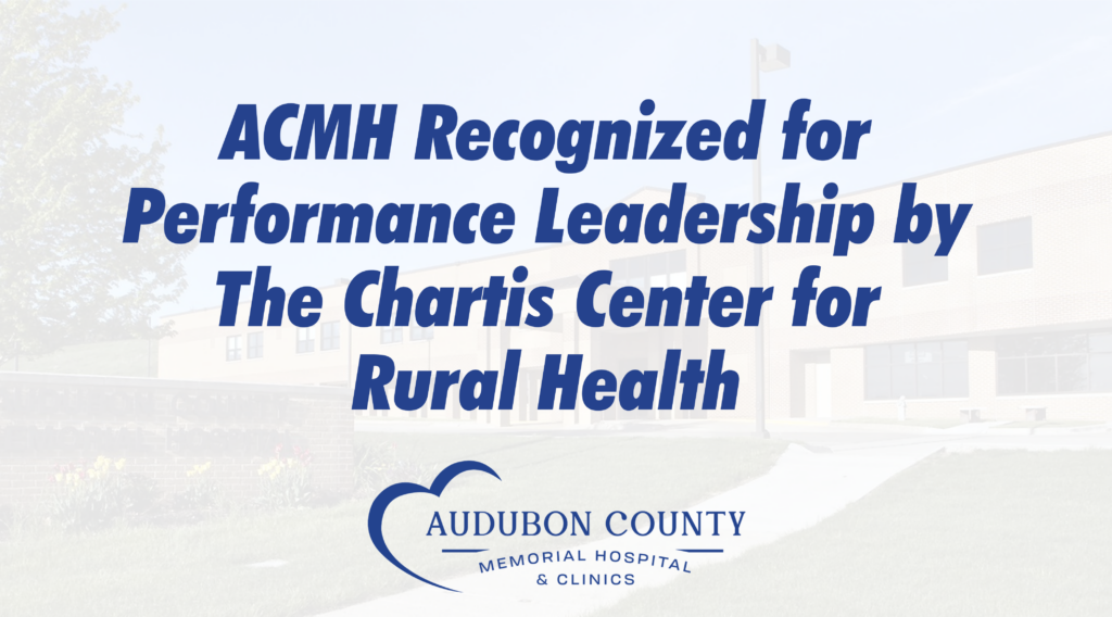 ACMH Recognized for Performance Leadership by The Chartis Center for ...