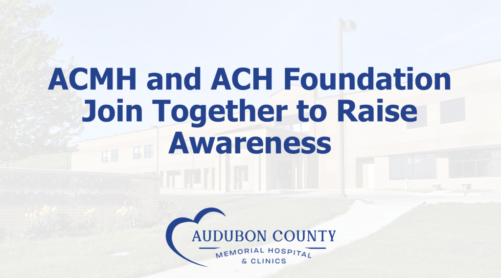 ACMH and ACH Foundation Join Together to Raise Awareness | Audubon ...