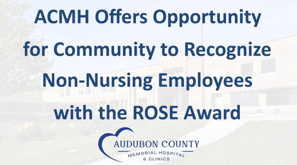 ACMH Offers Opportunity for Community to Recognize Non-Nursing ...