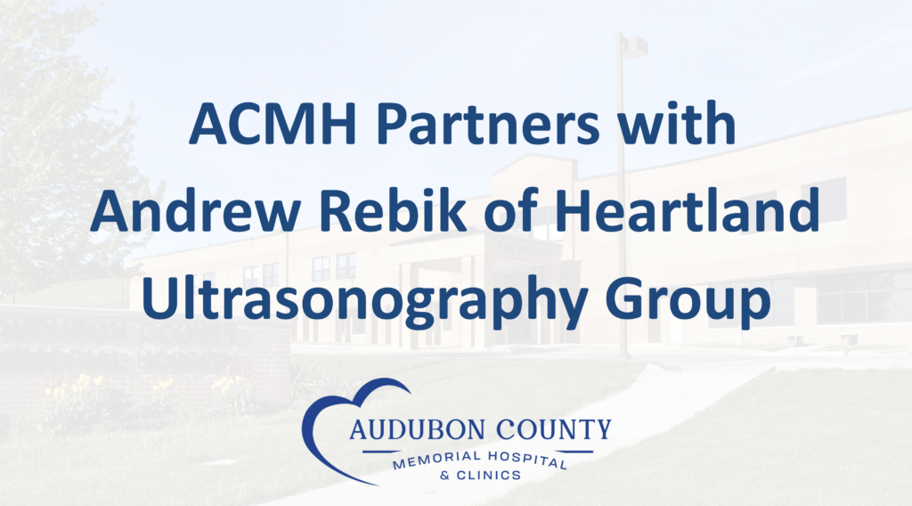 ACMH Partners with Andrew Rebik, Heartland Ultrasonography Group ...